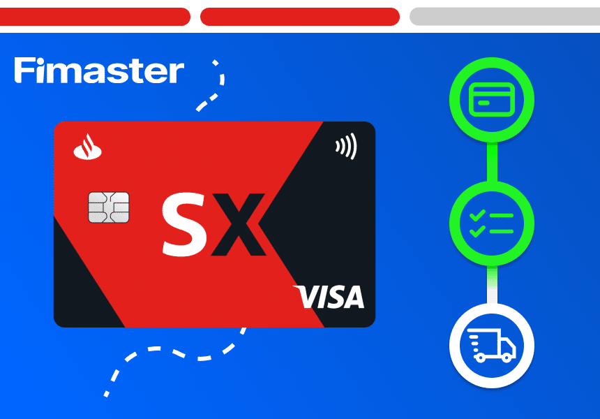 Cartão de Crédito Santander SX Visa Gold - Fimaster